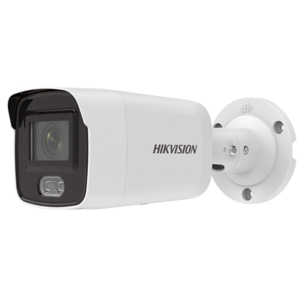 HIKVISION 4MP COLORVU FIXED BULLET NETWORK CAMERA (DS-2CD2047G2-L (2 ...