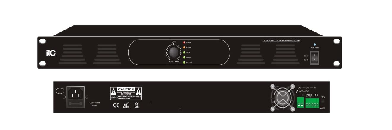 ITC DIGITAL MIXER AMPLIFIER (T-1240DS) – CCTVPinoy Co.