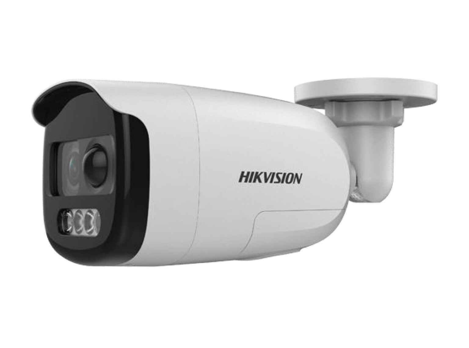 HIKVISION 2MP COLORVU PIR SIREN FIXED BULLET CAMERA (DS-2CE12DFT-PIRXOF ...