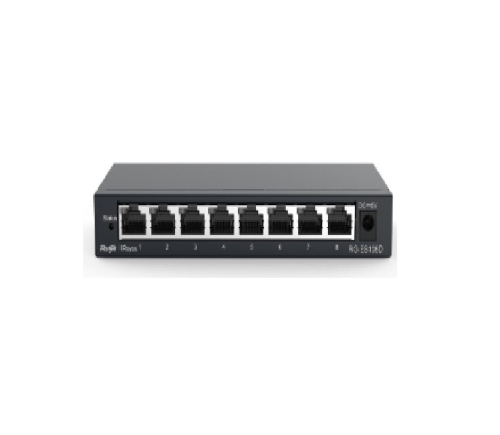 RUIJIE 8-PORT 10/100/1000MBPS UNMANAGED NON-POE SWITCH (RG-ES108GD ...